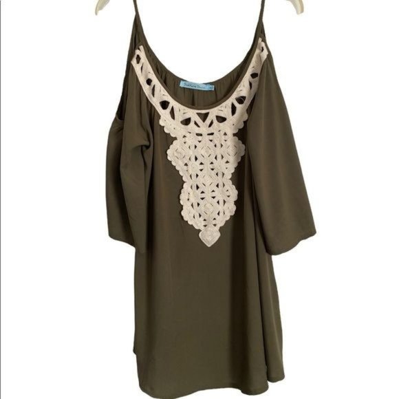 Solitaire | Tops | Solitaire Swim Cold Shoulder Swim Suit Coverup Small ...